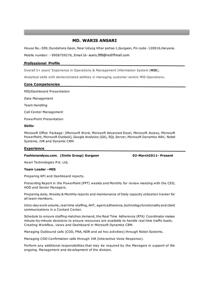 Resume1 | DOCX | Computer Software and Applications | Computing