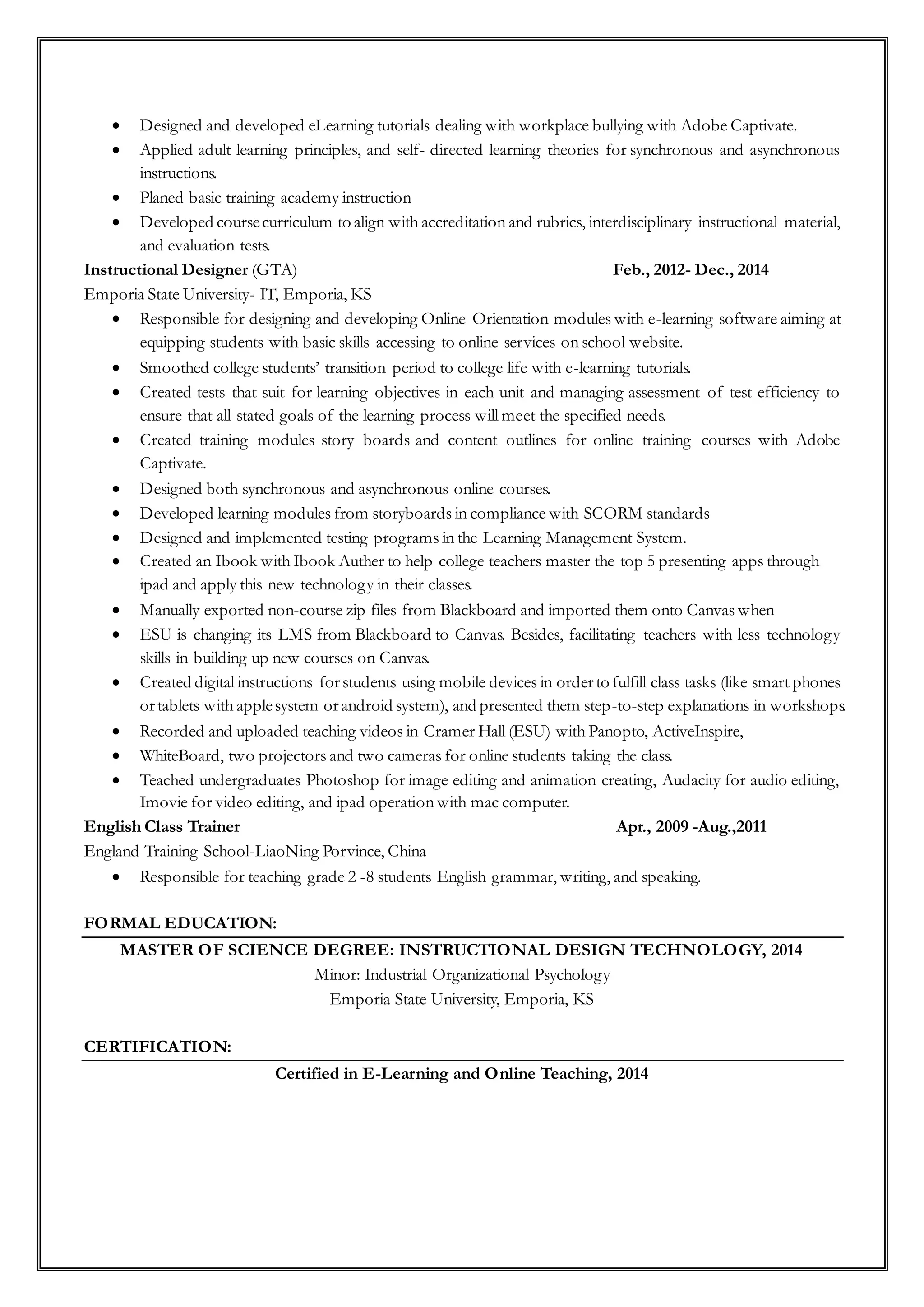 JANE RUIJUN TIAN RESUME 2016-9-23 | DOCX