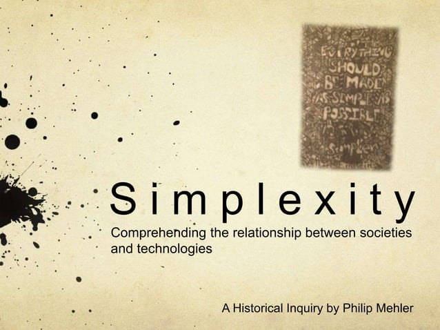 LARC Presentation ~ Simplexity | PPT