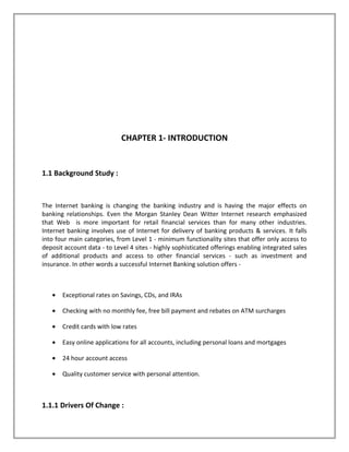 PROJECT REPORT - ONLINE BANKING - SEN 2 | DOC