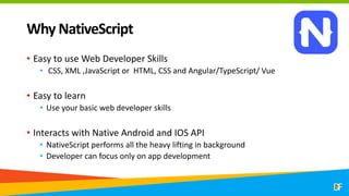 Dfc 2018 NativeScript | PPT