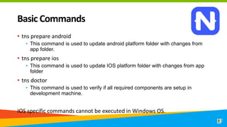 Dfc 2018 NativeScript | PPT