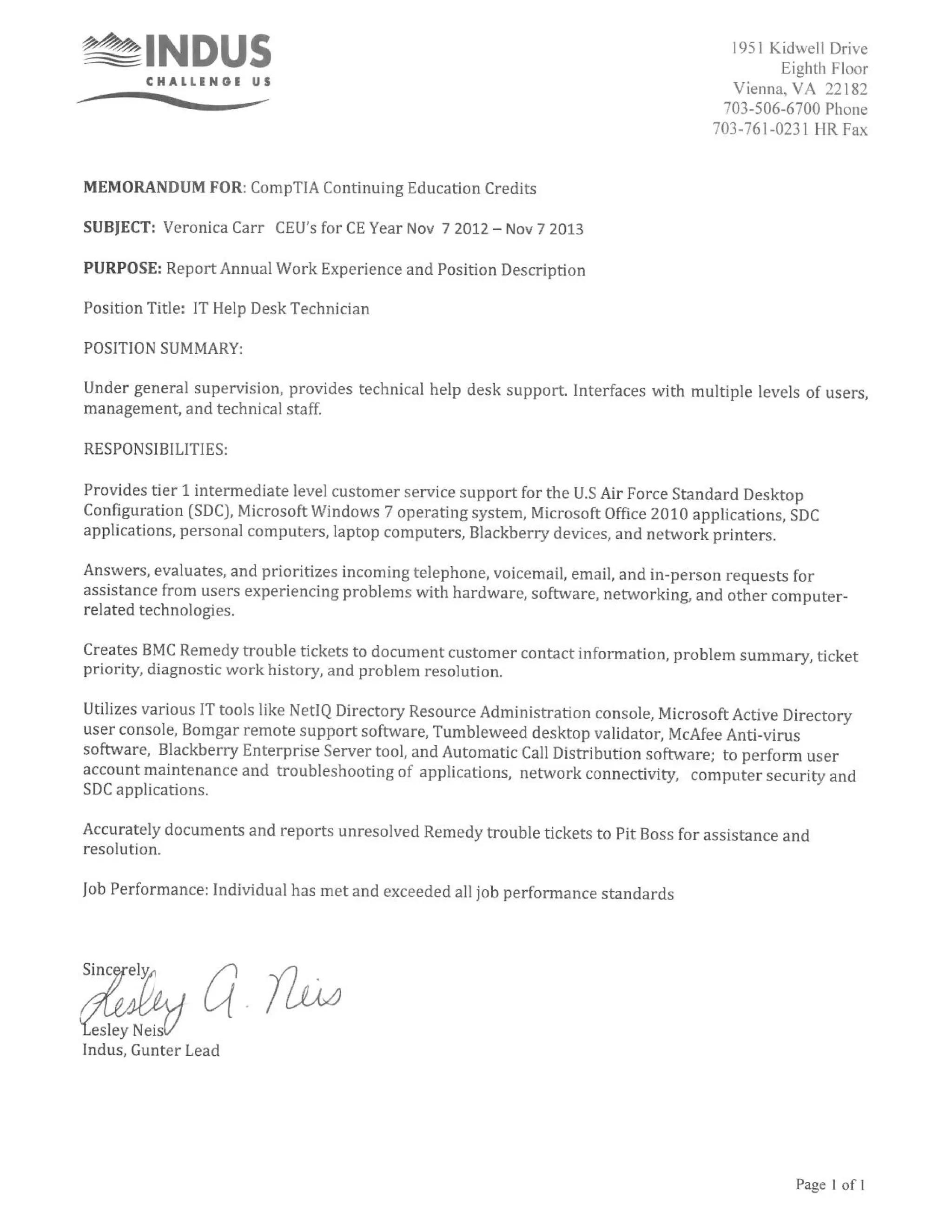 Current_Work_Experience | PDF