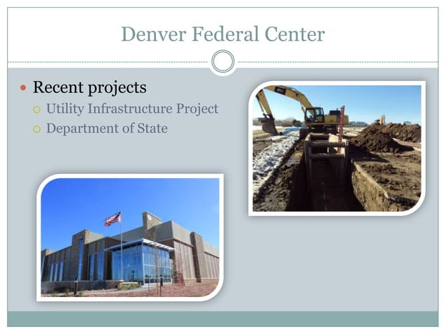 Denver Federal Center Presentation | PPTX