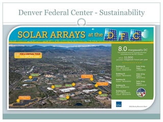 Denver Federal Center Presentation | PPTX