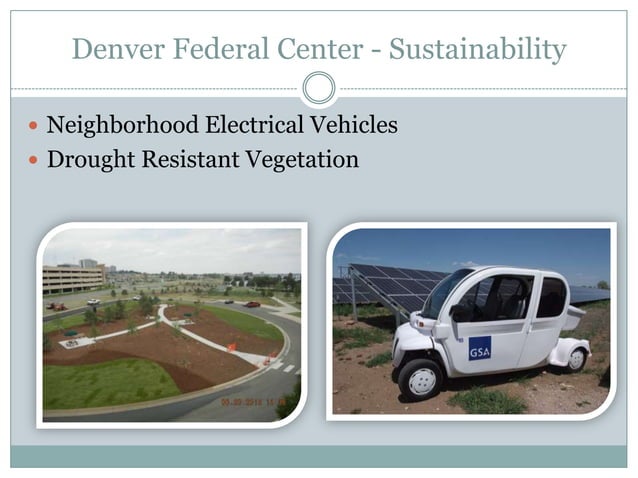 Denver Federal Center Presentation | PPTX