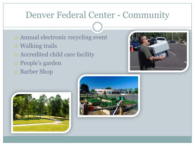 Denver Federal Center Presentation | PPTX