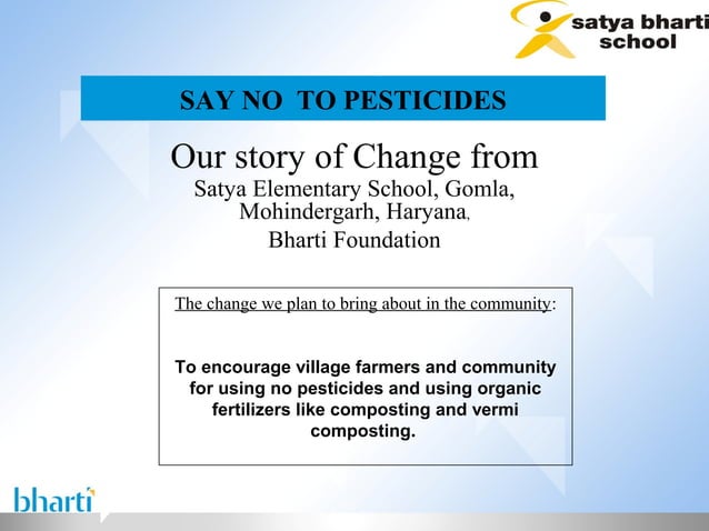 SAY NO TO PESTICIDES | PPT