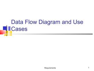 Data Flow Diagram and USe Case Diagram | PPT
