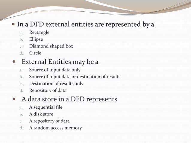 Data Flow Diagrams | PPTX