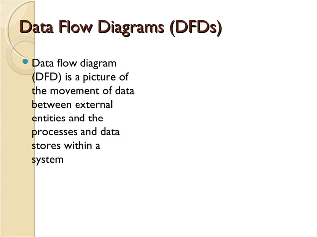 DFD Slides | PPT