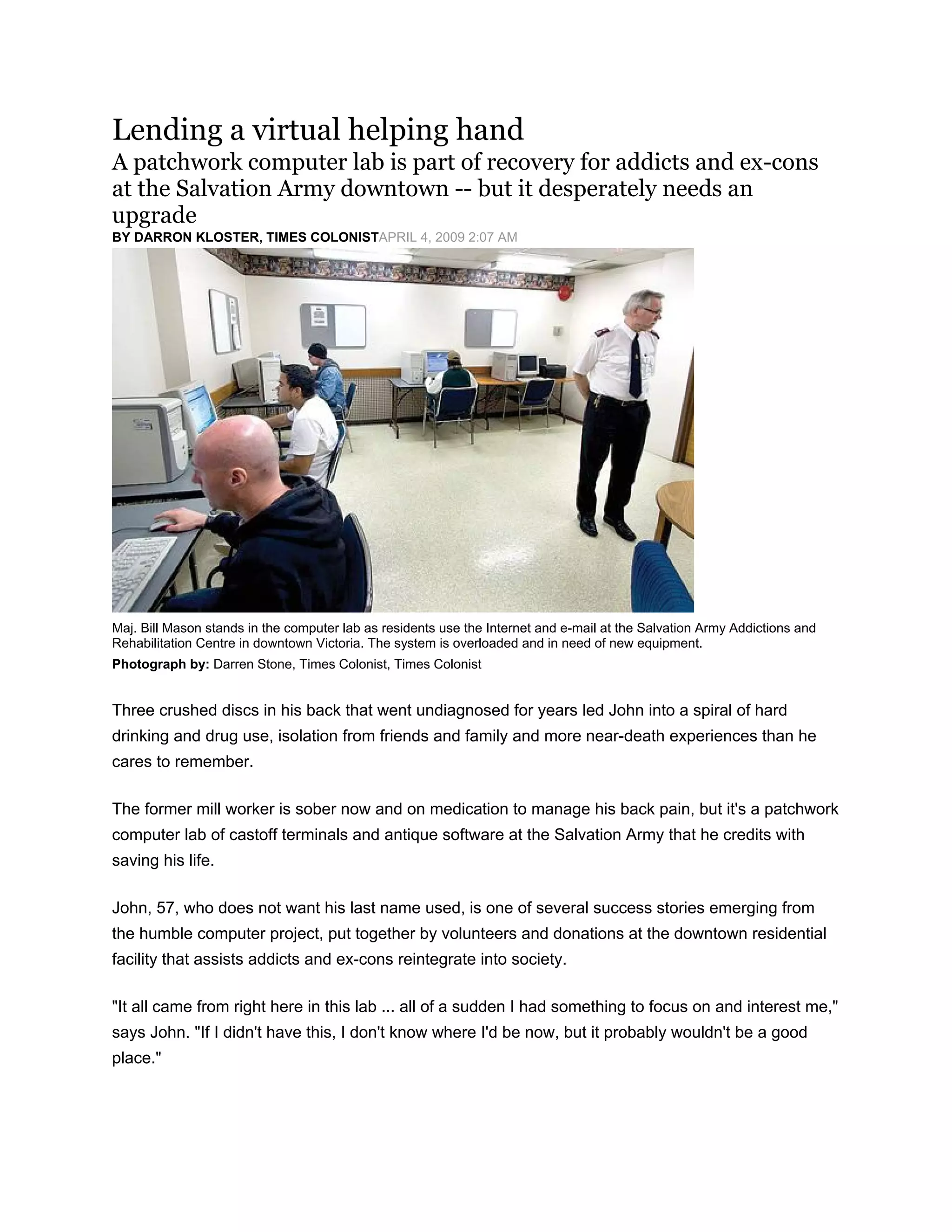 Lending a virtual helping hand | PDF