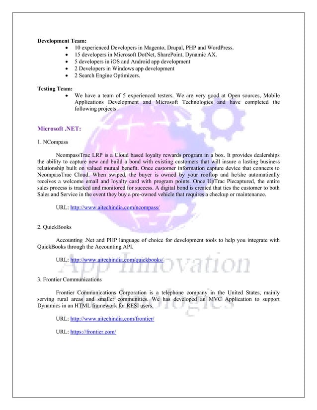 AIT-Portfolio - thomas | PDF