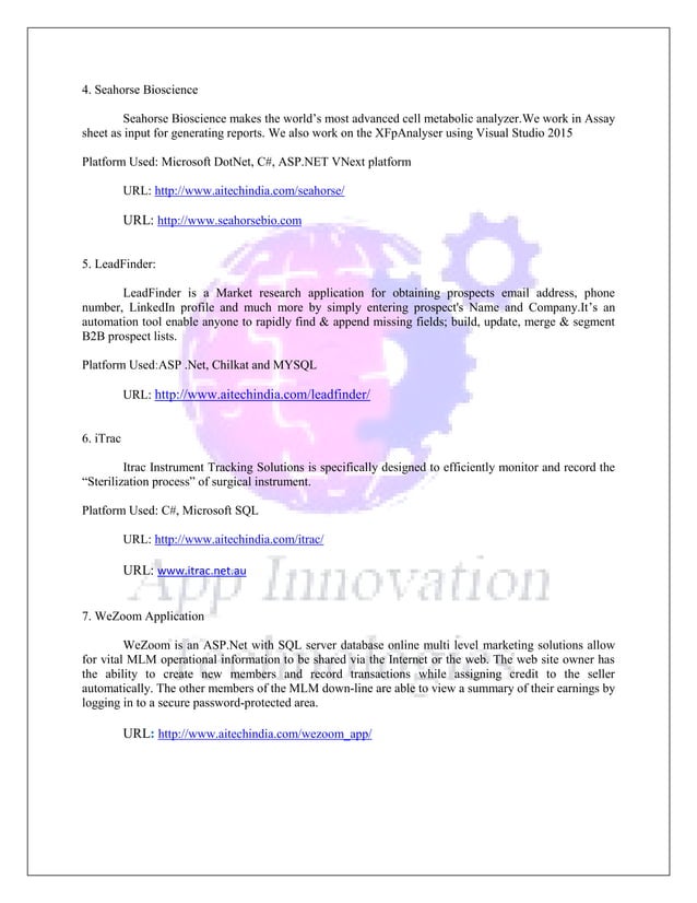 AIT-Portfolio - thomas | PDF