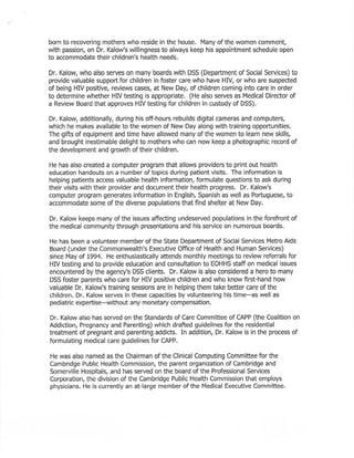 KALOW AWARD | PDF