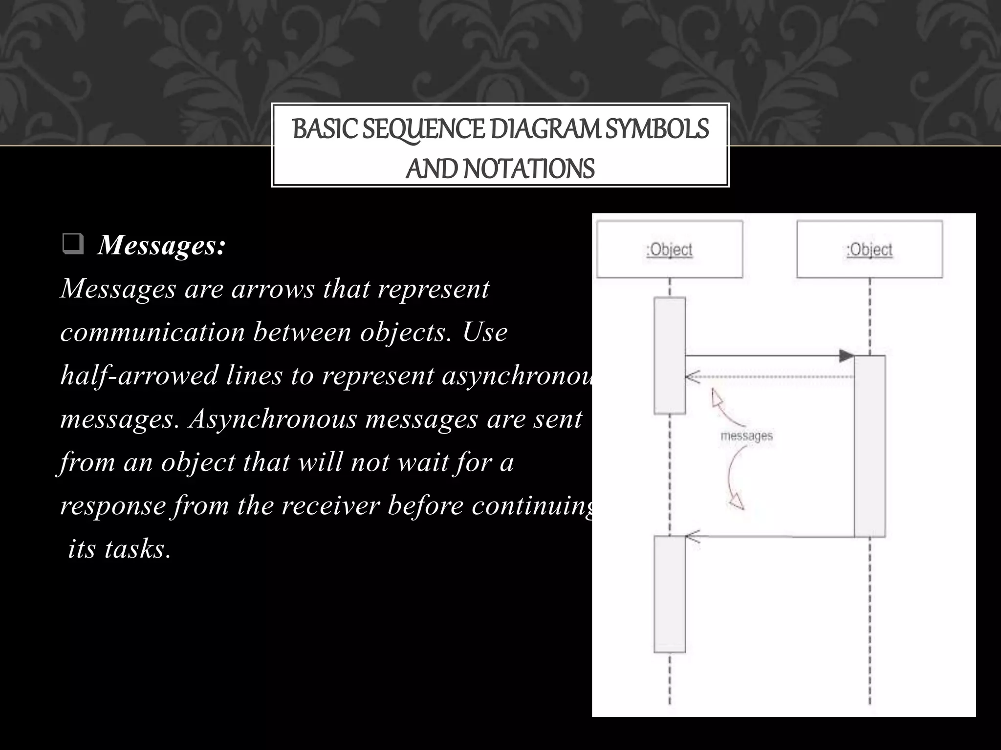 Data Flow Diagram and Sequence Diagram | PPTX