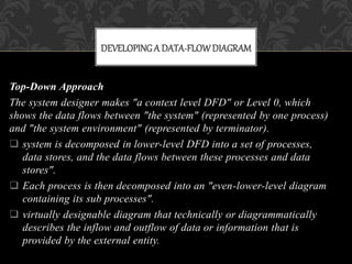 Data Flow Diagram and Sequence Diagram | PPTX