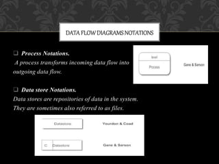 Data Flow Diagram and Sequence Diagram | PPTX