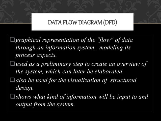Data Flow Diagram and Sequence Diagram