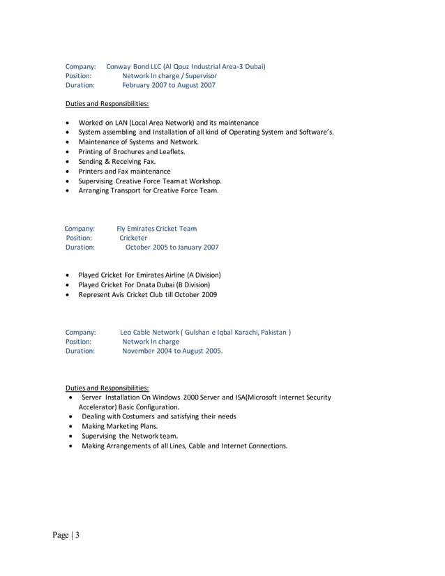 khurram cv-new | PDF