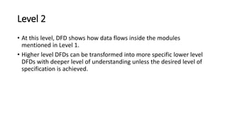 DFD and Class diagram | PPTX