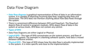 DFD and Class diagram | PPTX
