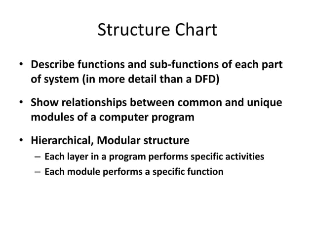 Dfd Decision Table Decision Chart Structure Charts Pptx Computing Technology And Computing