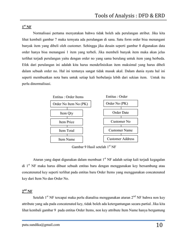 Data Flow Diagram dan Entity Relational Diagram | PDF