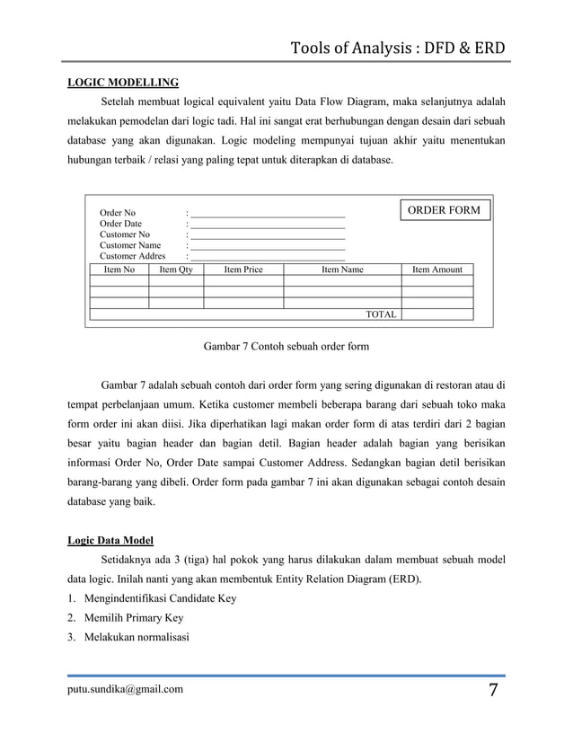 Data Flow Diagram dan Entity Relational Diagram | PDF
