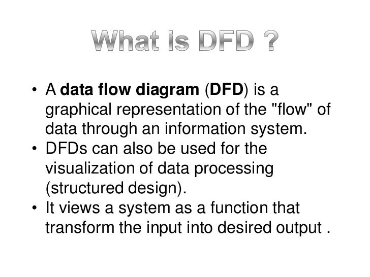 Dfd examples