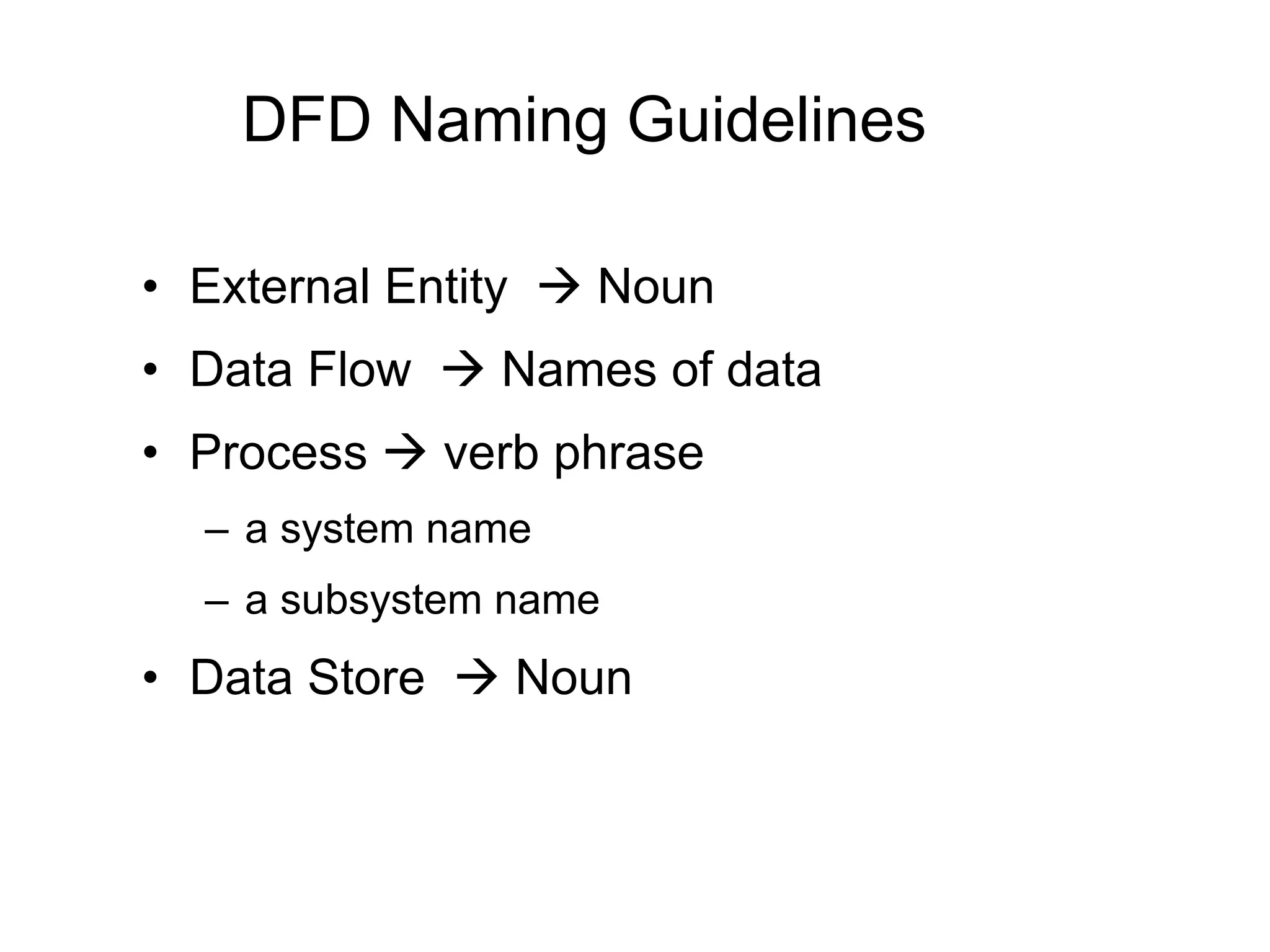 DFD(Data Flow Diagrams) and Examples | PPT