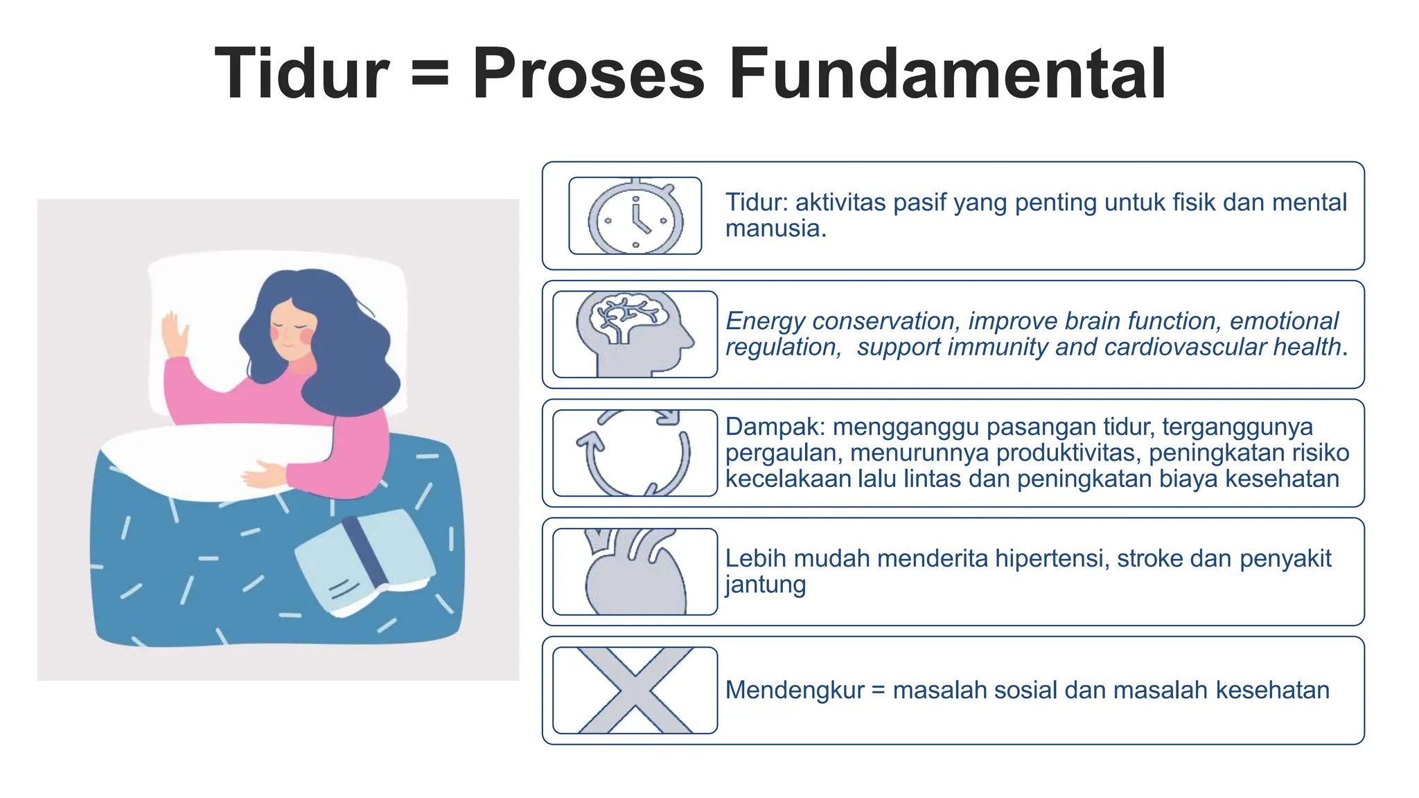 tatalaksana mendengkur dan gangguan tidur | PPTX