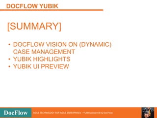 YUBIK | product overview | PPT