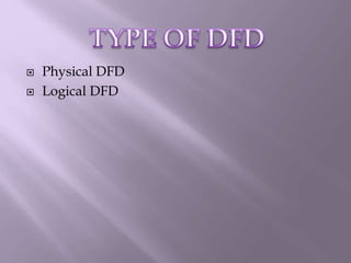 DFD (DATA FLOW DIAGRAM) | PPTX | Computing | Technology & Computing