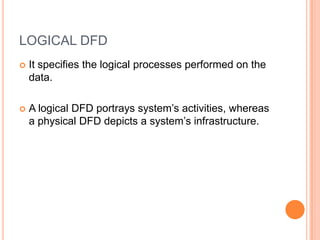 Data Flow Diagrams | PPTX
