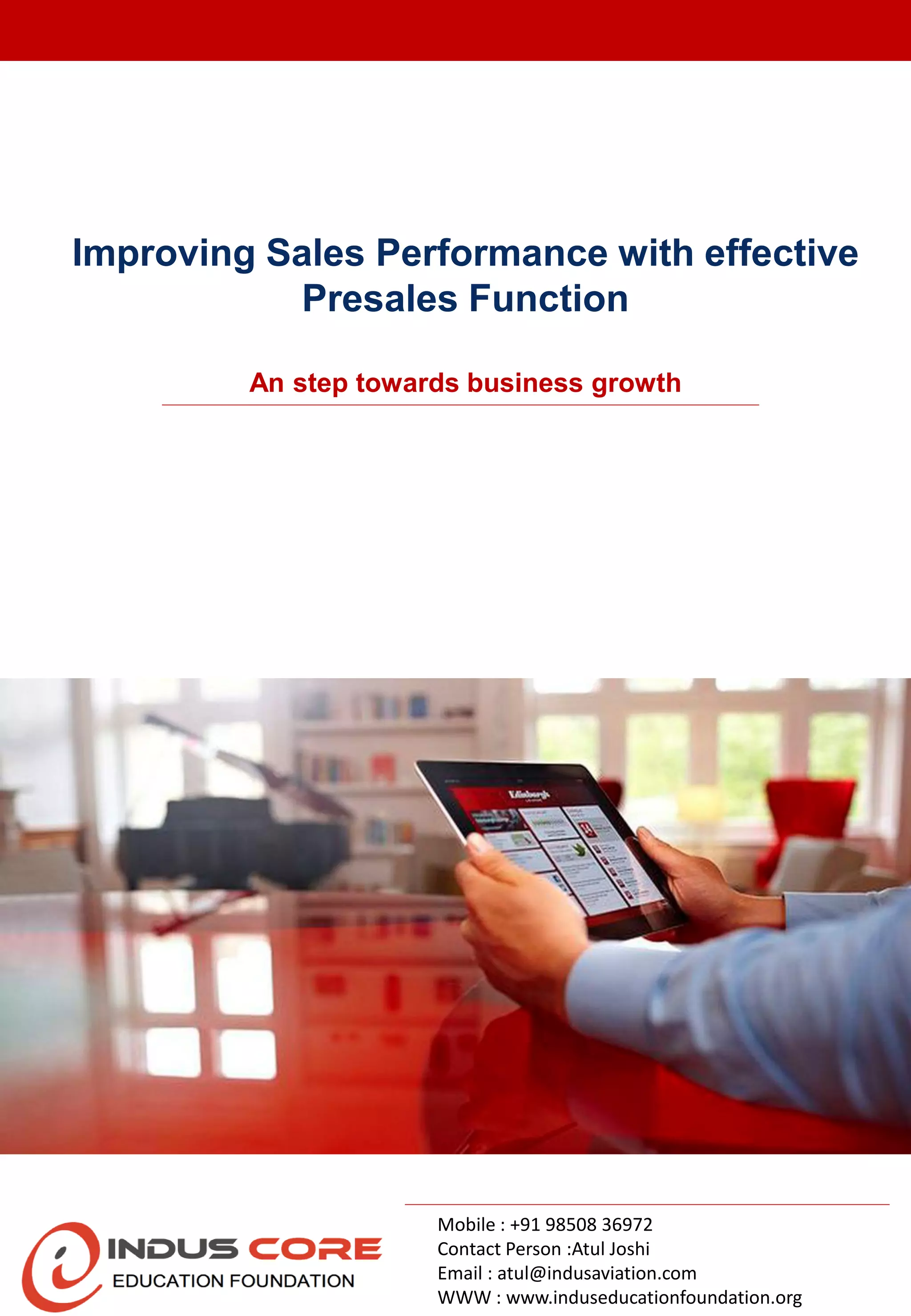 Presales Overview-Training | PDF