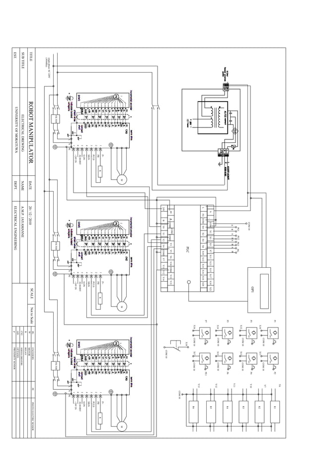 print electrical Model (1) | PDF | Robotics | Technology & Computing