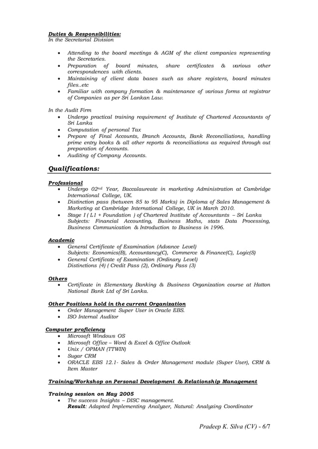 CV- Pradeep-To email | PDF