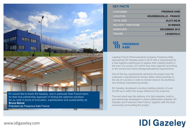 Case study Fresenius Kabi_Sept 2016 | PPT