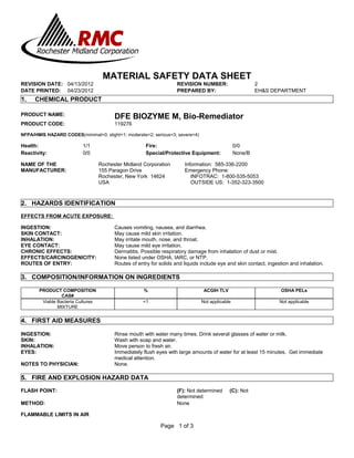 Df e biozyme compilation by hussam adeni | PDF