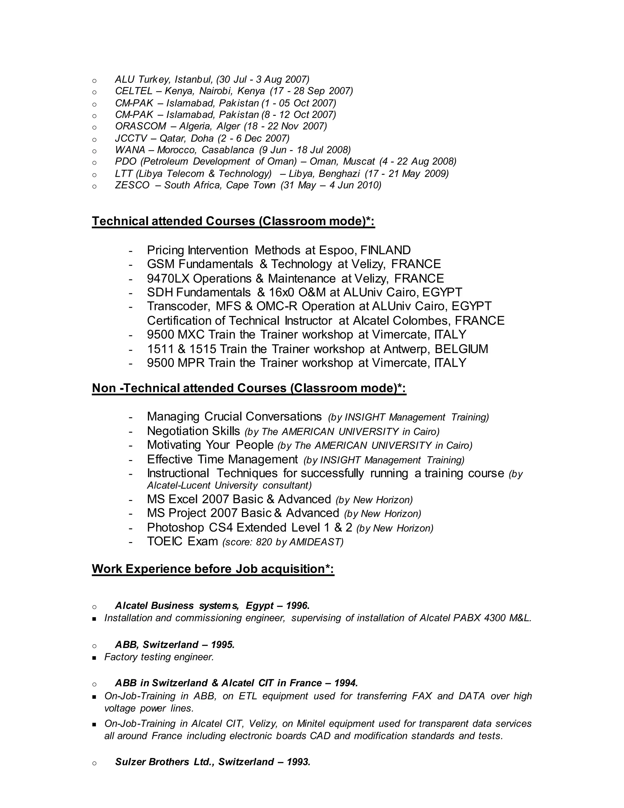 CV_Bassem Mokhtar v1 | DOCX | IT and Internet Support | Internet