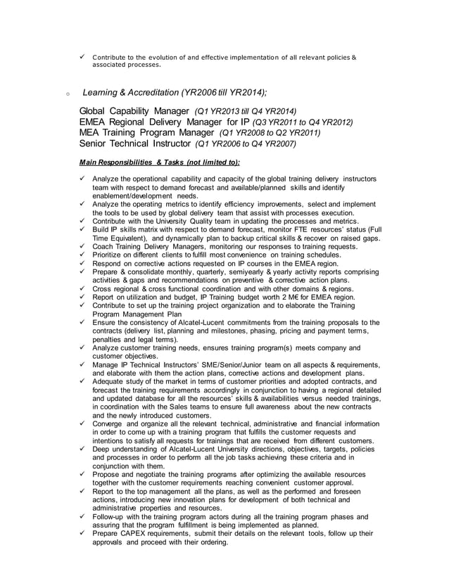 CV_Bassem Mokhtar v1 | DOCX | IT and Internet Support | Internet