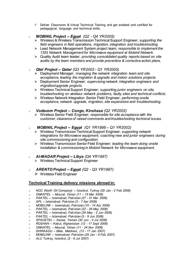 CV_Bassem Mokhtar v1 | DOCX | IT and Internet Support | Internet