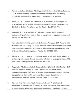 Pam Utterback CV 2016 | DOC | Birds | Pets