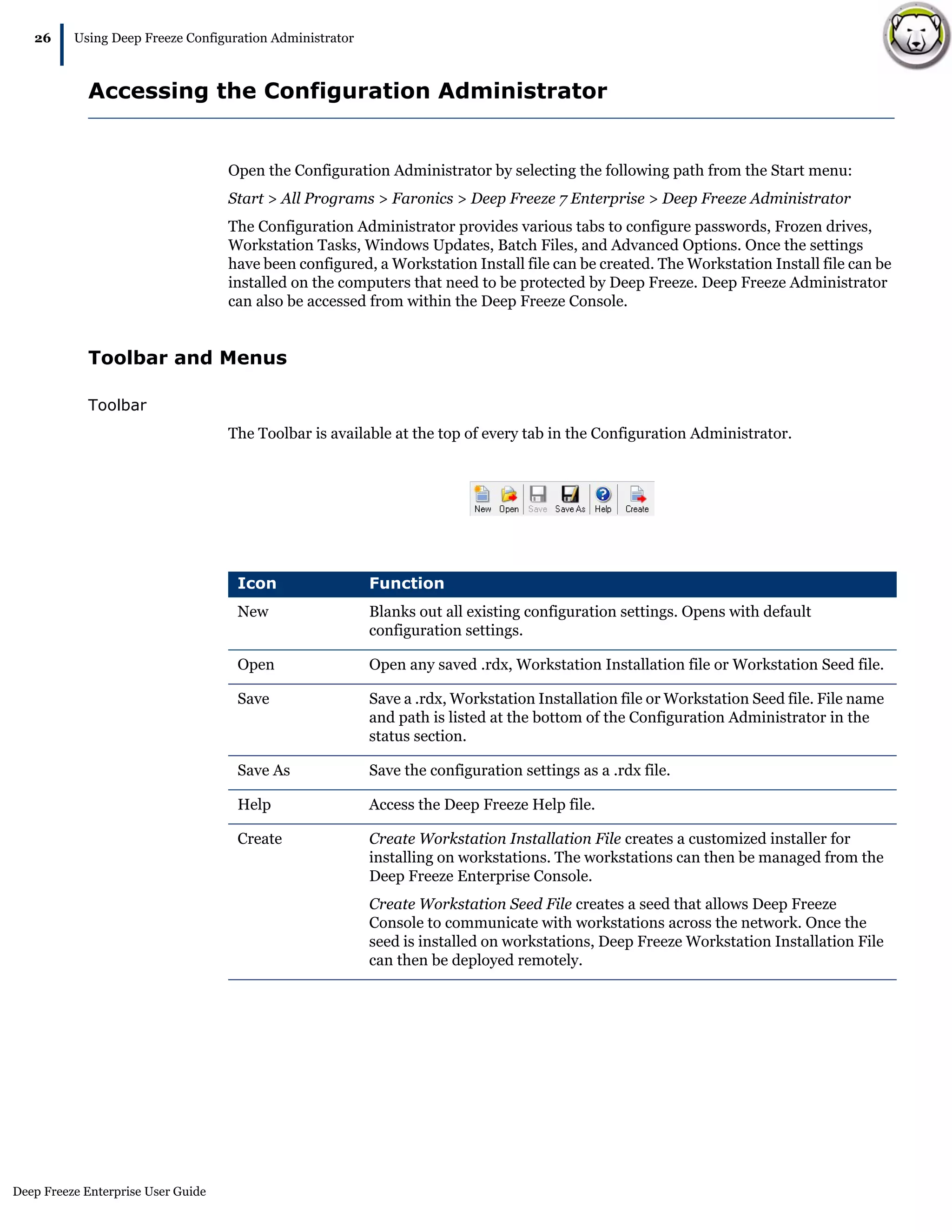 Faronics Deep Freeze Enterprise User Guide | PDF | Operating Systems | Computer Software and ...