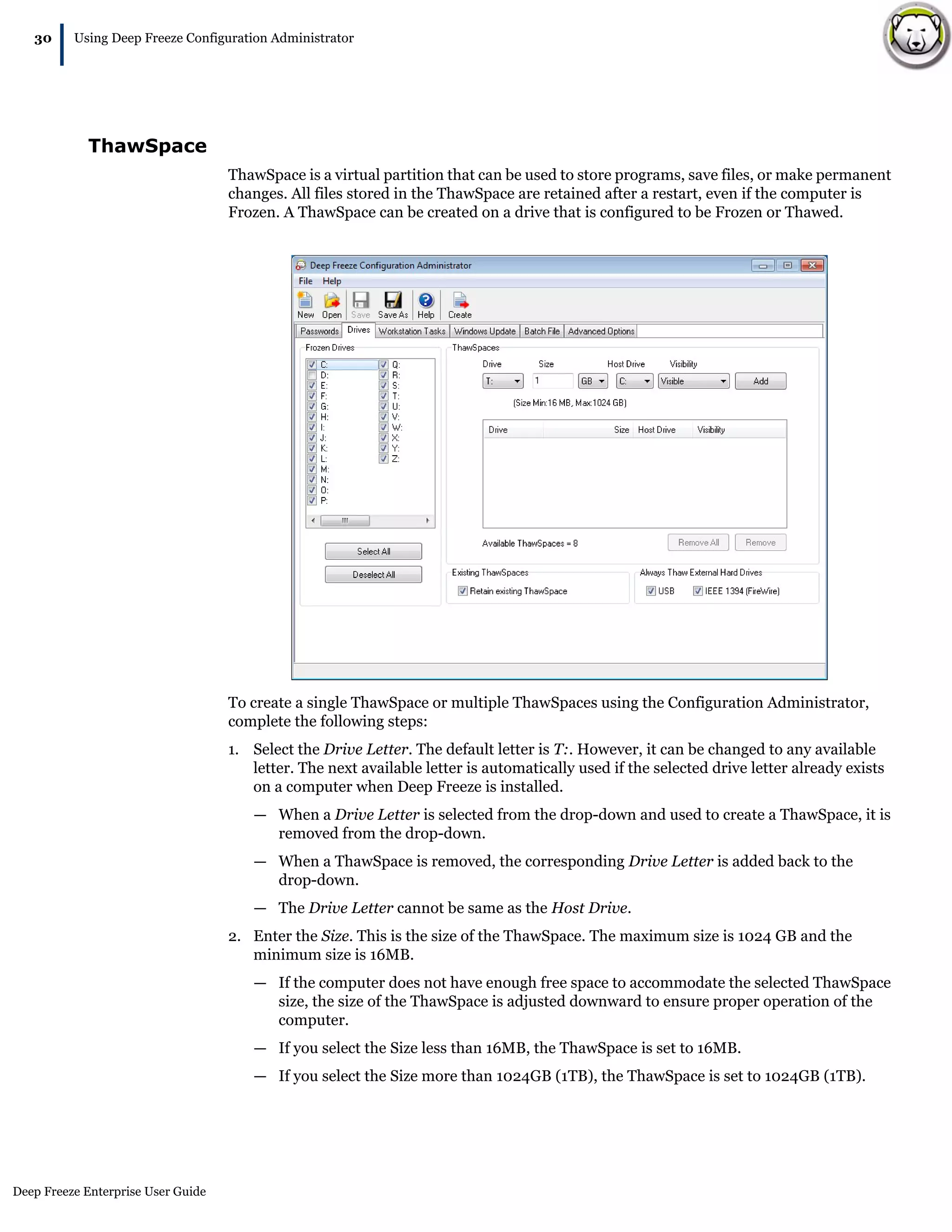 Faronics Deep Freeze Enterprise User Guide | PDF | Operating Systems | Computer Software and ...