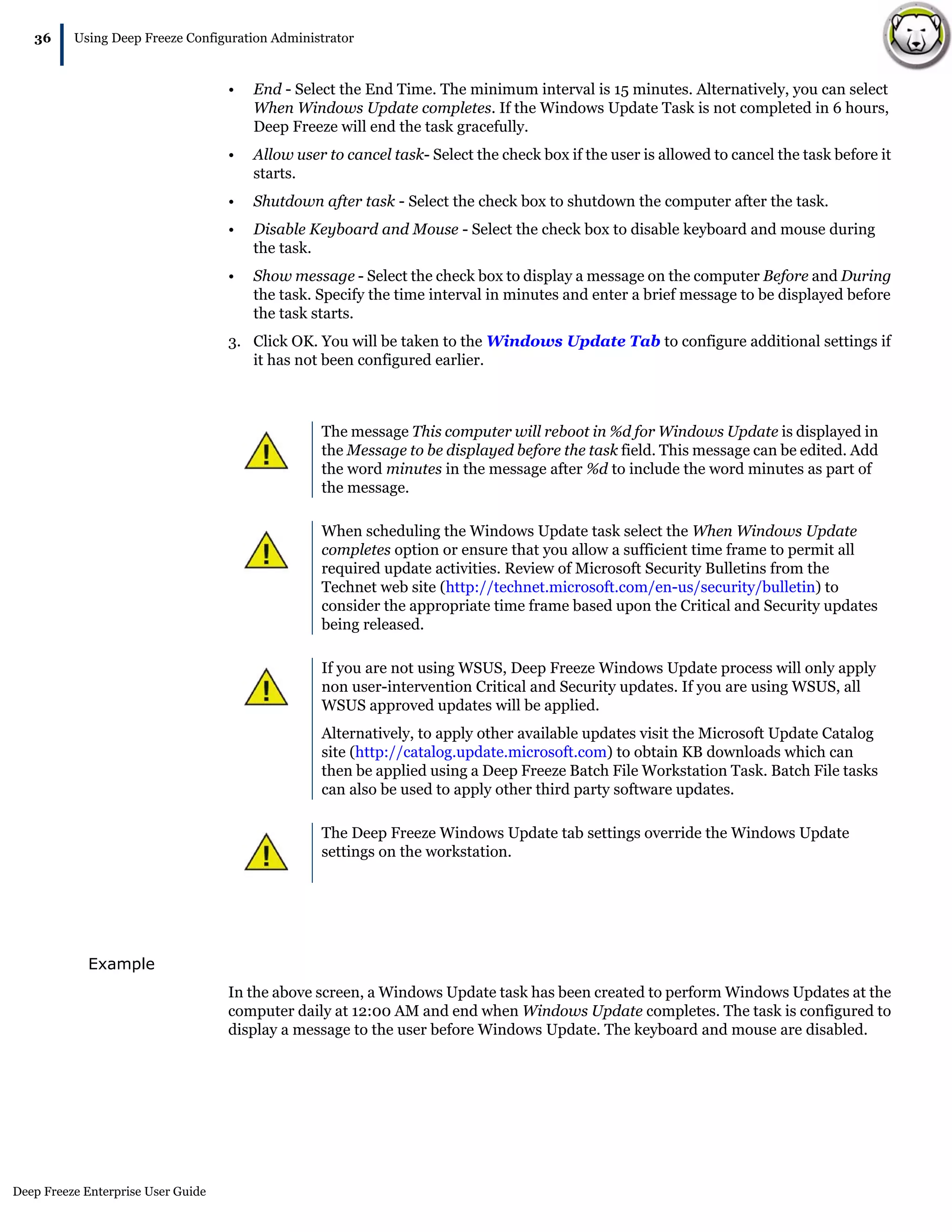 Faronics Deep Freeze Enterprise User Guide | PDF | Operating Systems | Computer Software and ...