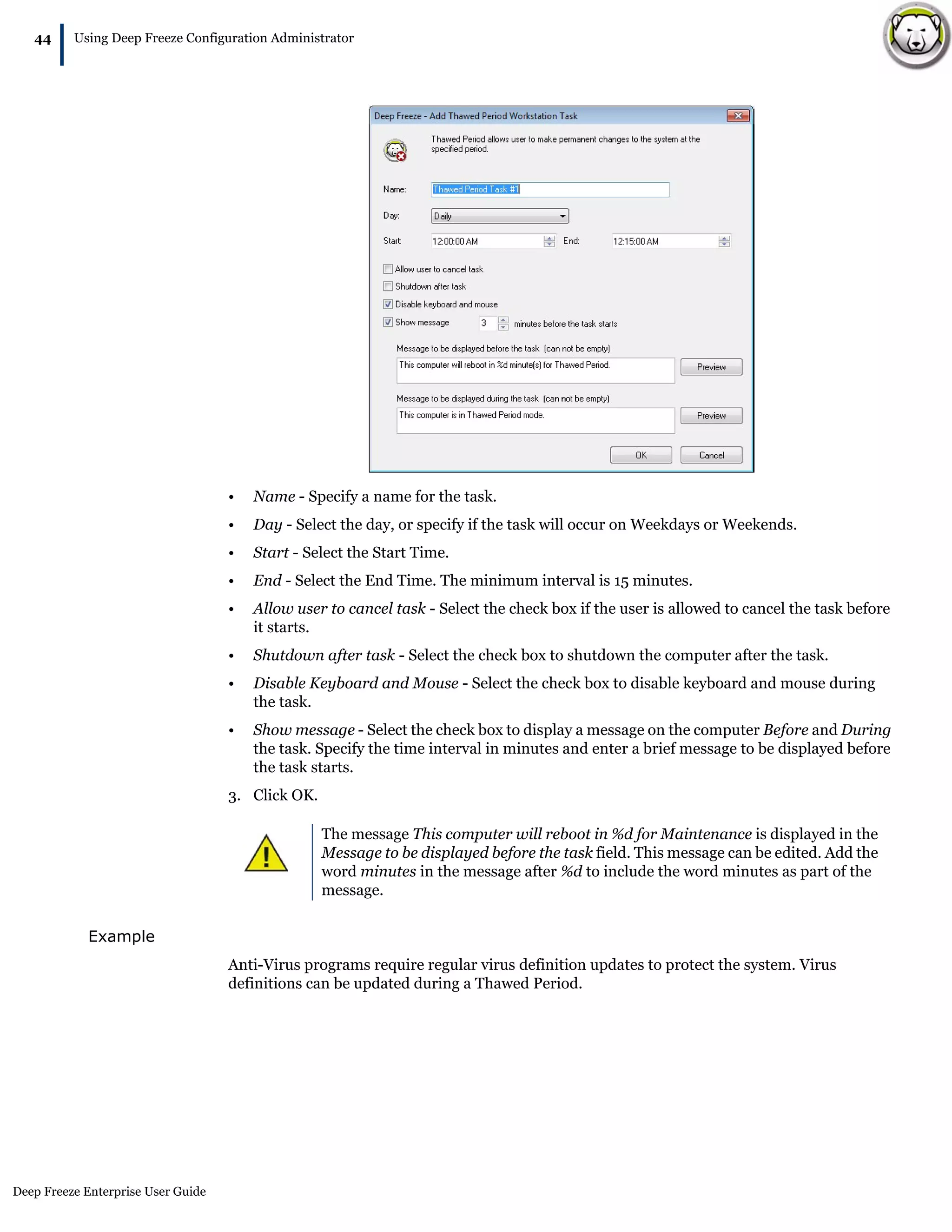 Faronics Deep Freeze Enterprise User Guide | PDF | Operating Systems | Computer Software and ...