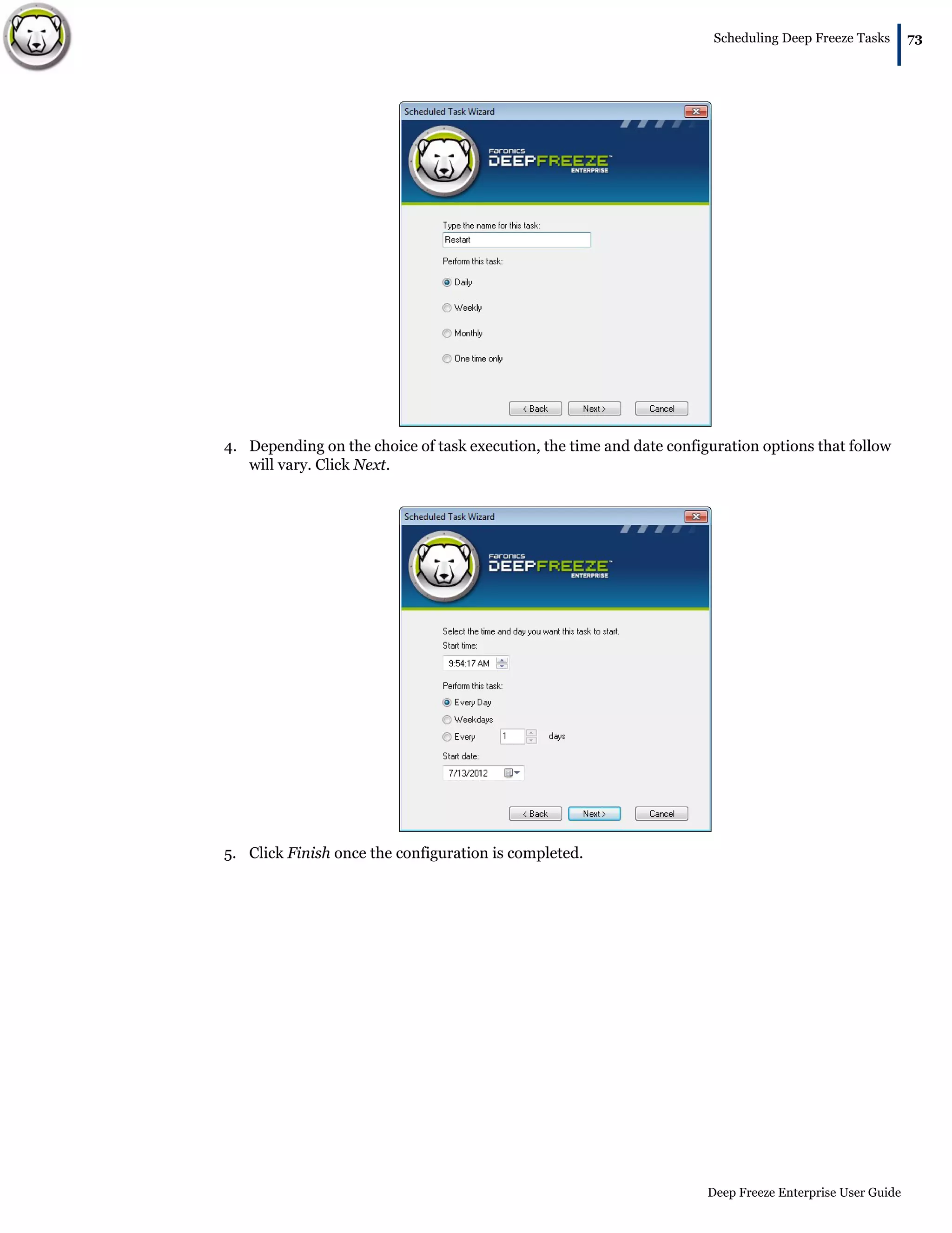 Faronics Deep Freeze Enterprise User Guide | PDF