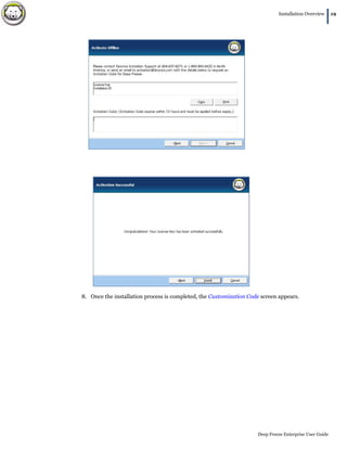 Faronics Deep Freeze Enterprise User Guide | PDF